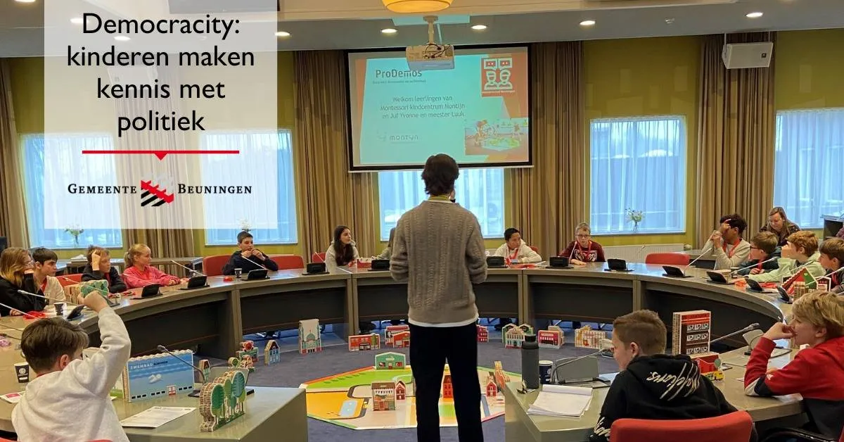 Democracity: kinderen maken kennis met politiek