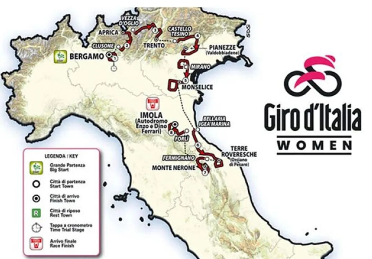 Profile & Route Giro Donne 2025 - No Mortirolo but 3 summit finishes ...