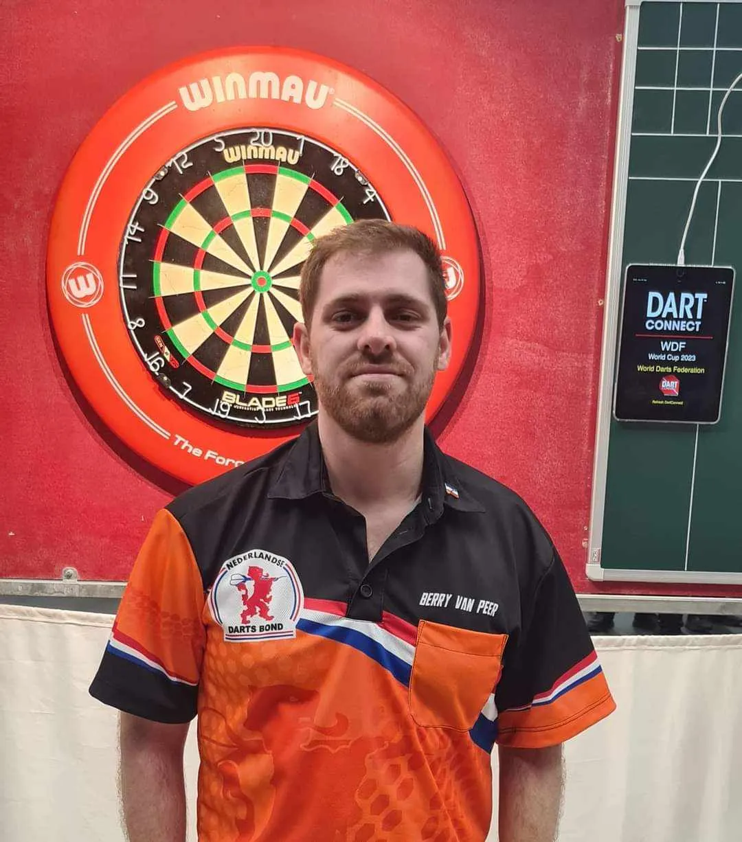 Van Peer takes gold medal in singles tournament at WDF World Cup