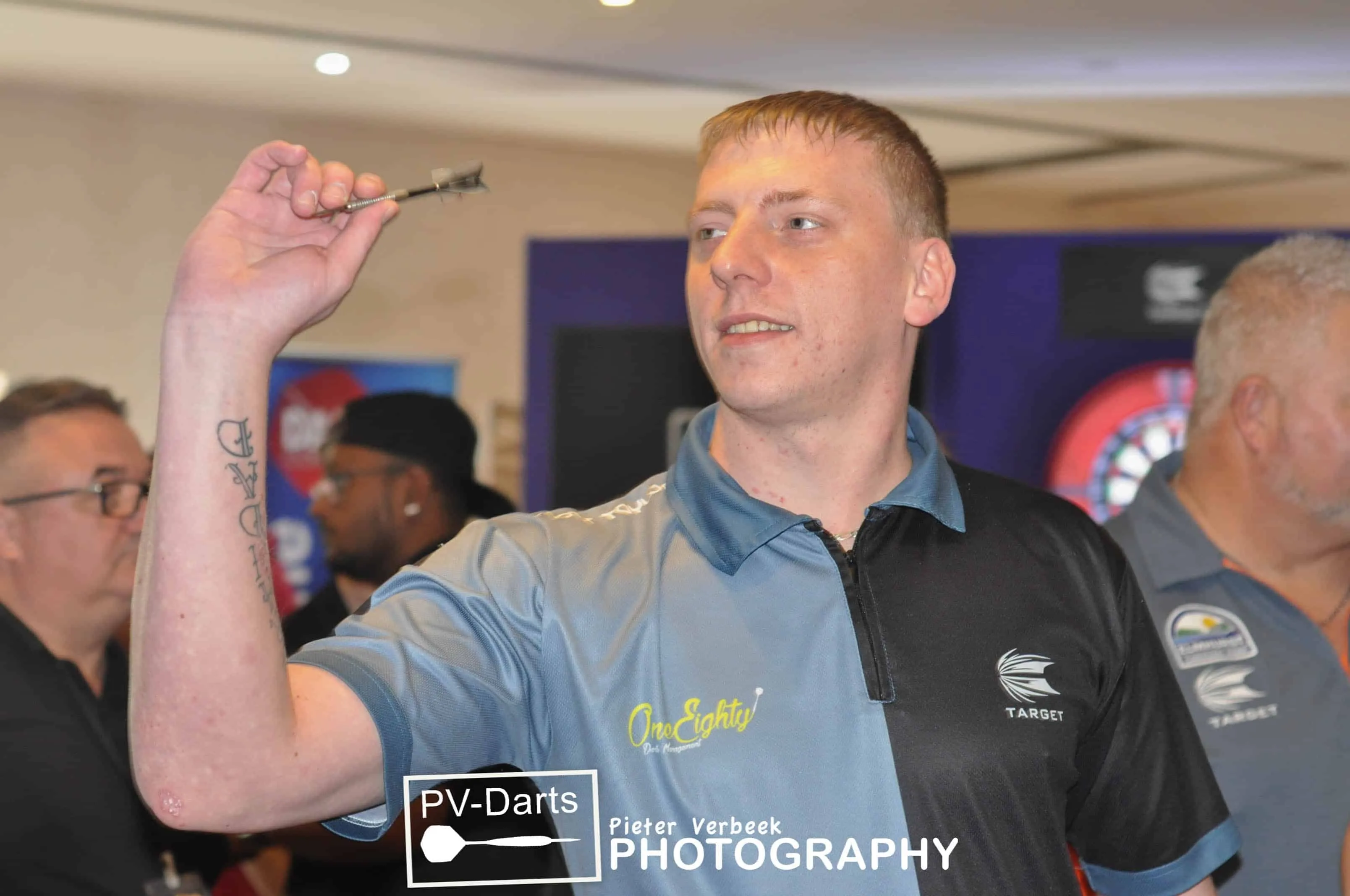 Scott Taylor survives 9-dart shootout and then wins weekly title in ...