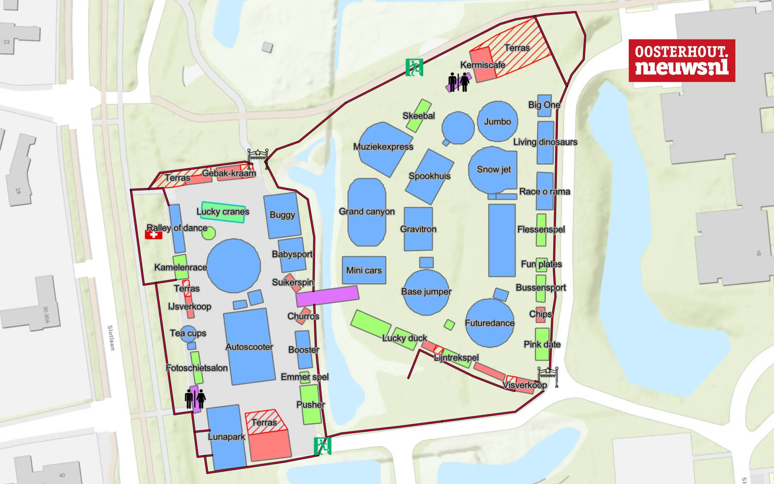 Gemeente lanceert interactieve plattegrond kermis