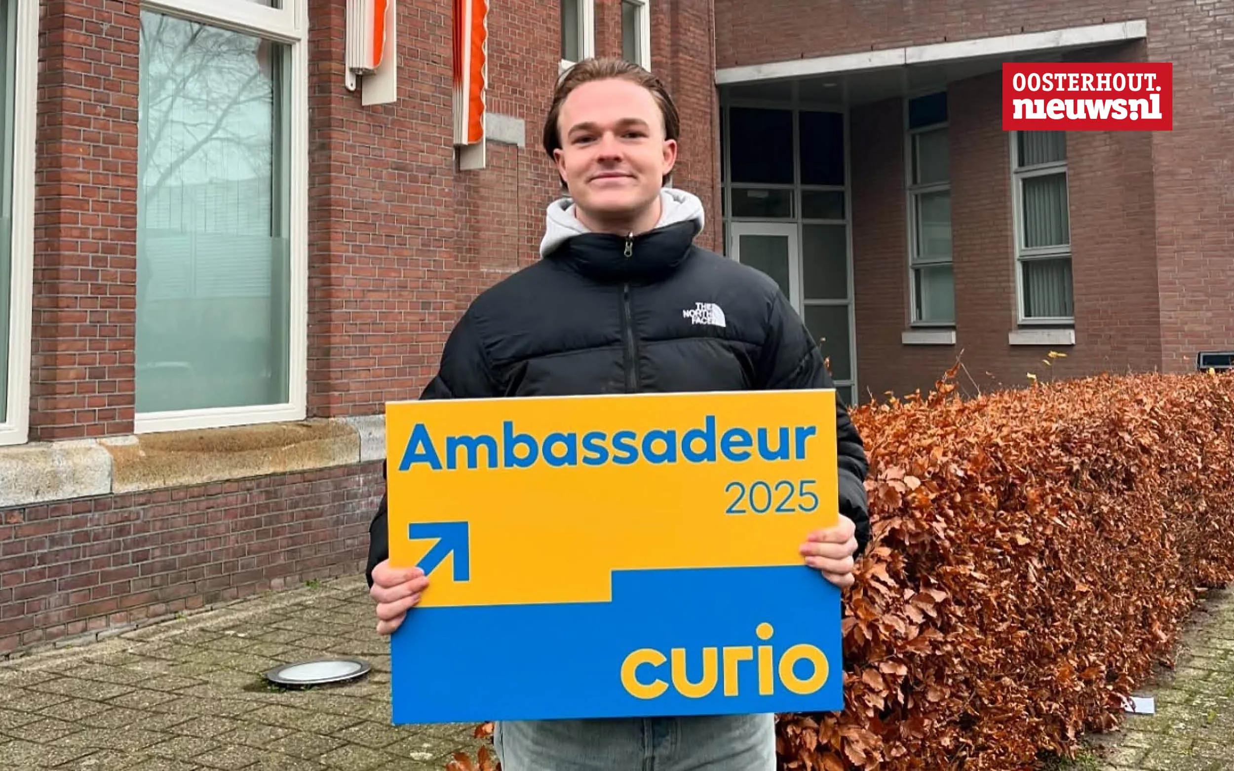 Chris van Wijnen (22) nieuwe Curio-ambassadeur 2025