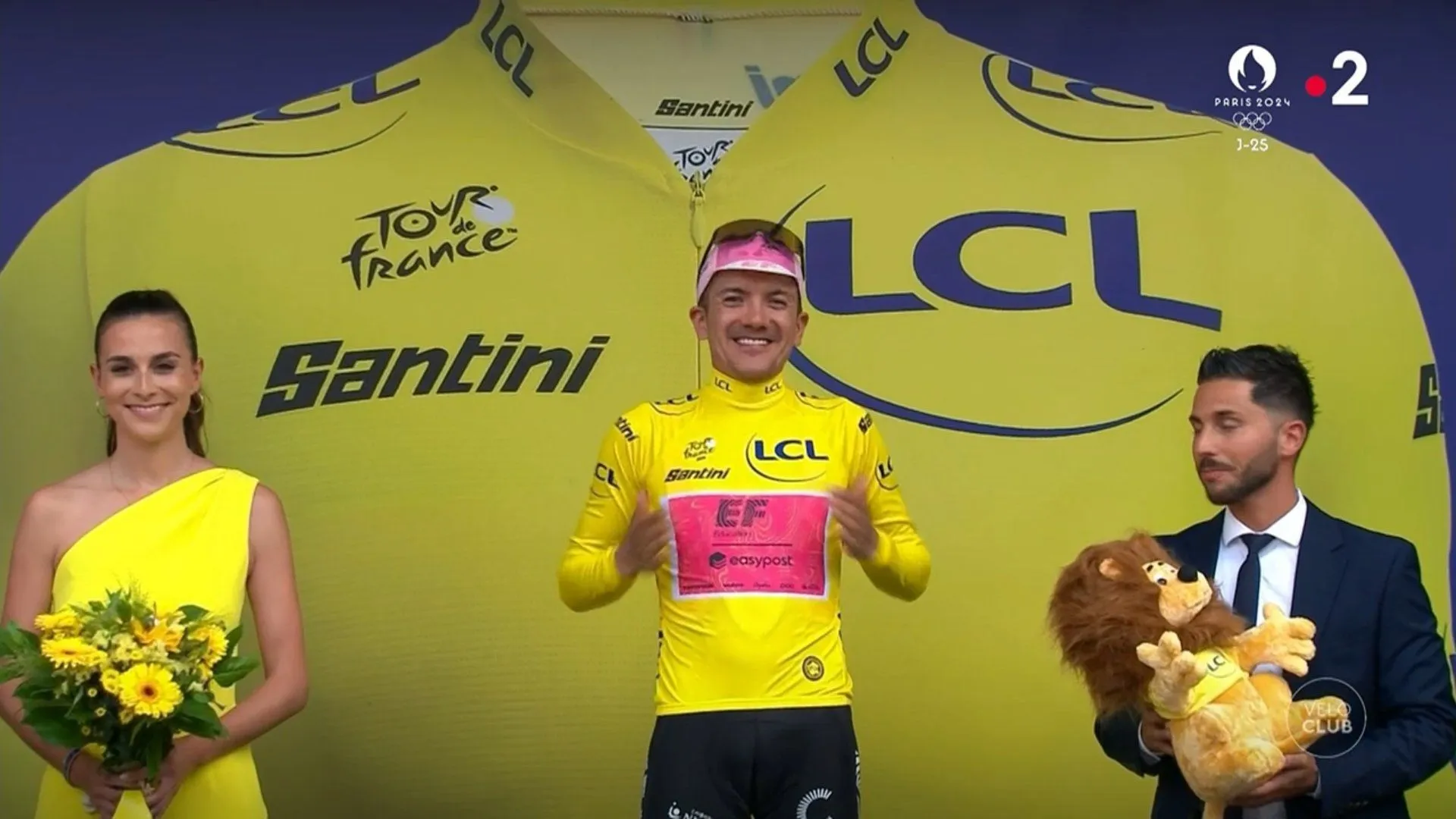 Tour de France 2024 GC Update Etappe 3: Richard Carapaz schnappt Tadej Pogacar das gelbe Trikot ...