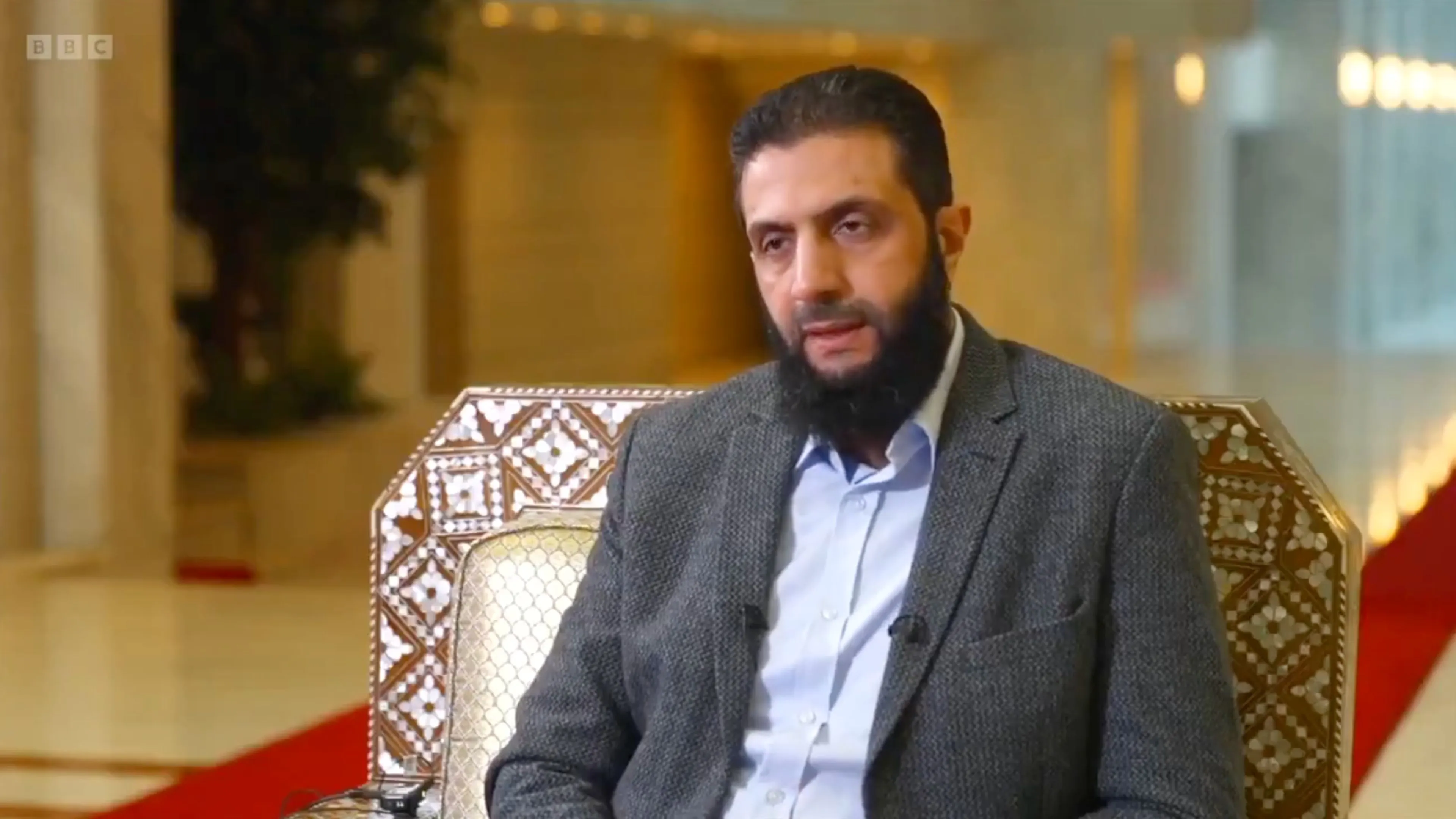 Al Qaeda/ISIS/HTS-leider Jolani doet pr: "Ik steun religieuze ...