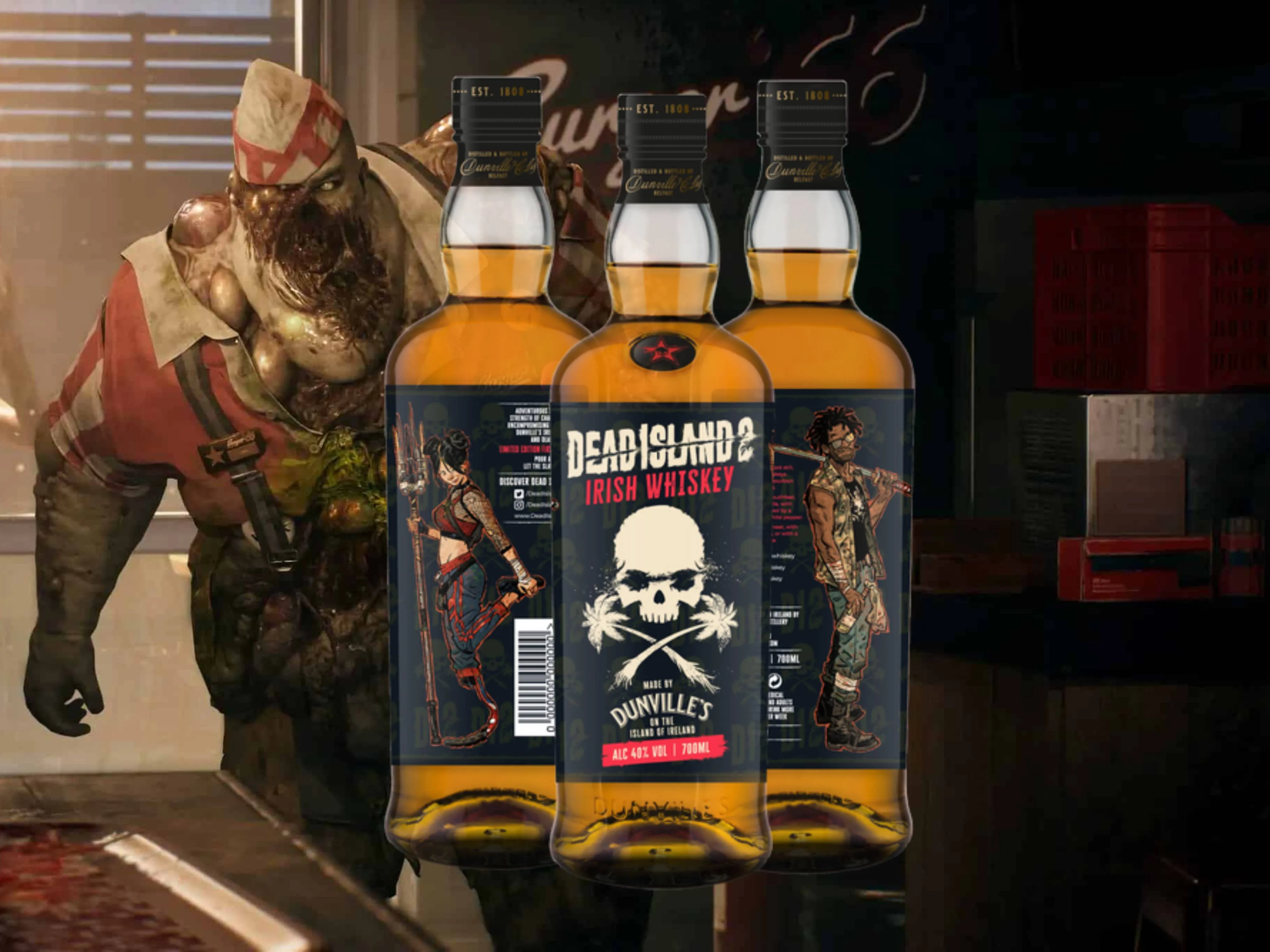 Ierse whiskey met glow in the dark label raakt al uitverkocht