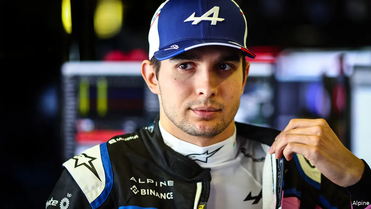 Ocon blij met management bij Alpine: 'Daarom ben ik altijd zo kalm ...