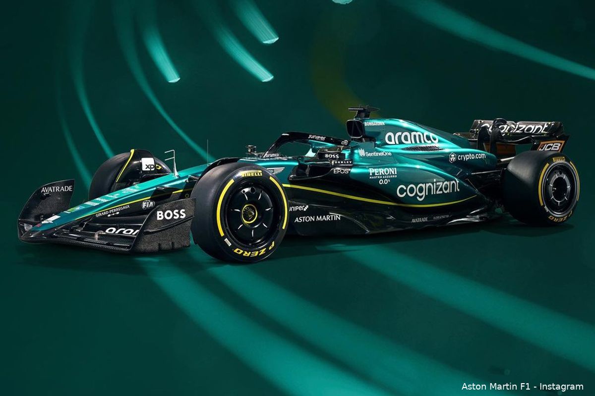 BREAKING: Eerste beelden 2023 Aston Martin F1-auto