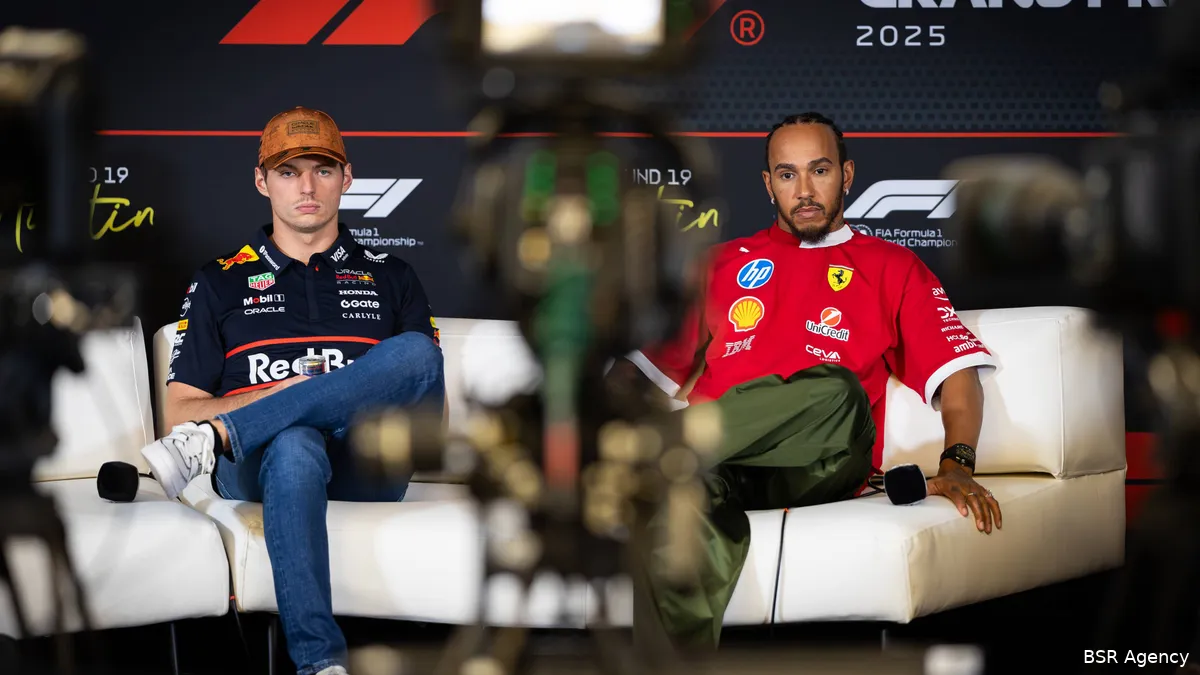 Lewis Hamilton laat zich uit over relatie met Max Verstappen: 'Trots ...