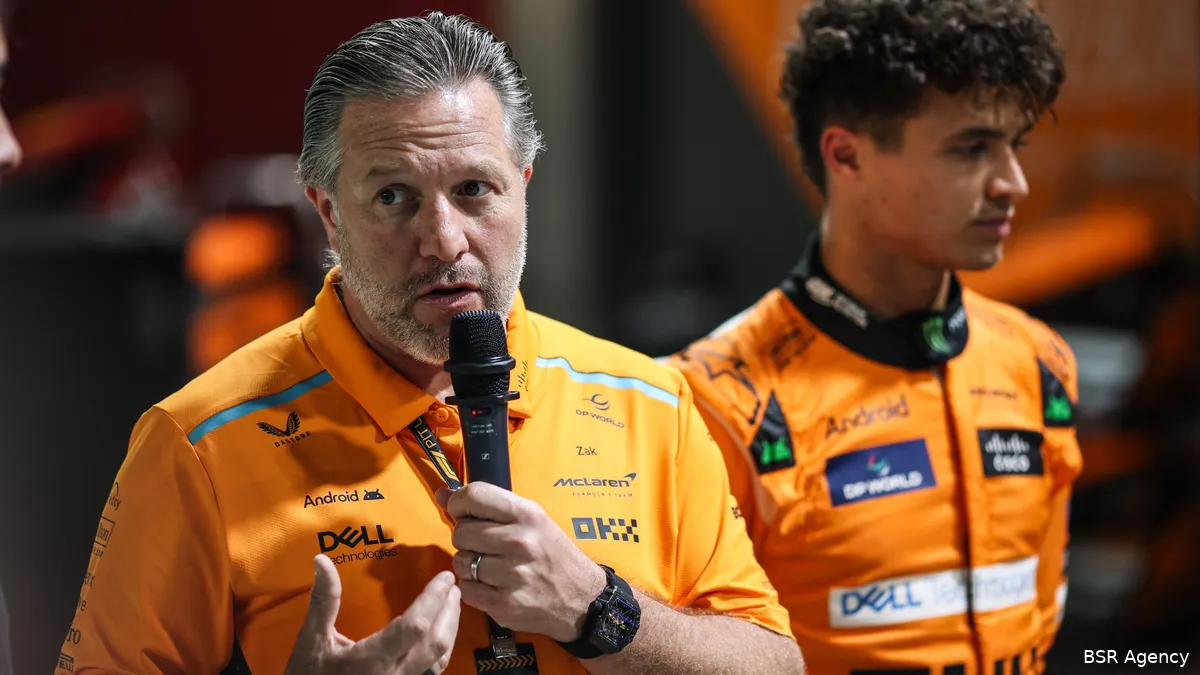 Zak Brown heeft bericht voor Red Bull na verbannen McLaren ...