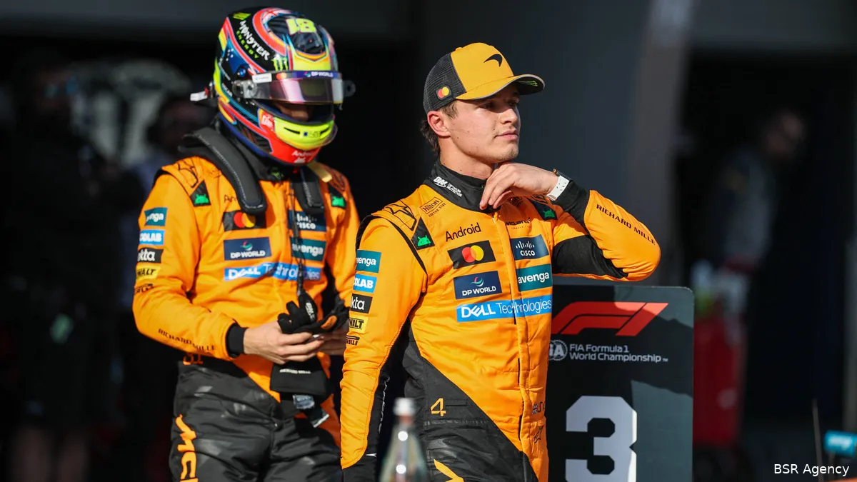 Lando Norris waarschuwt voor probleem bij McLaren door titelgevecht met Oscar Piastri | GP33