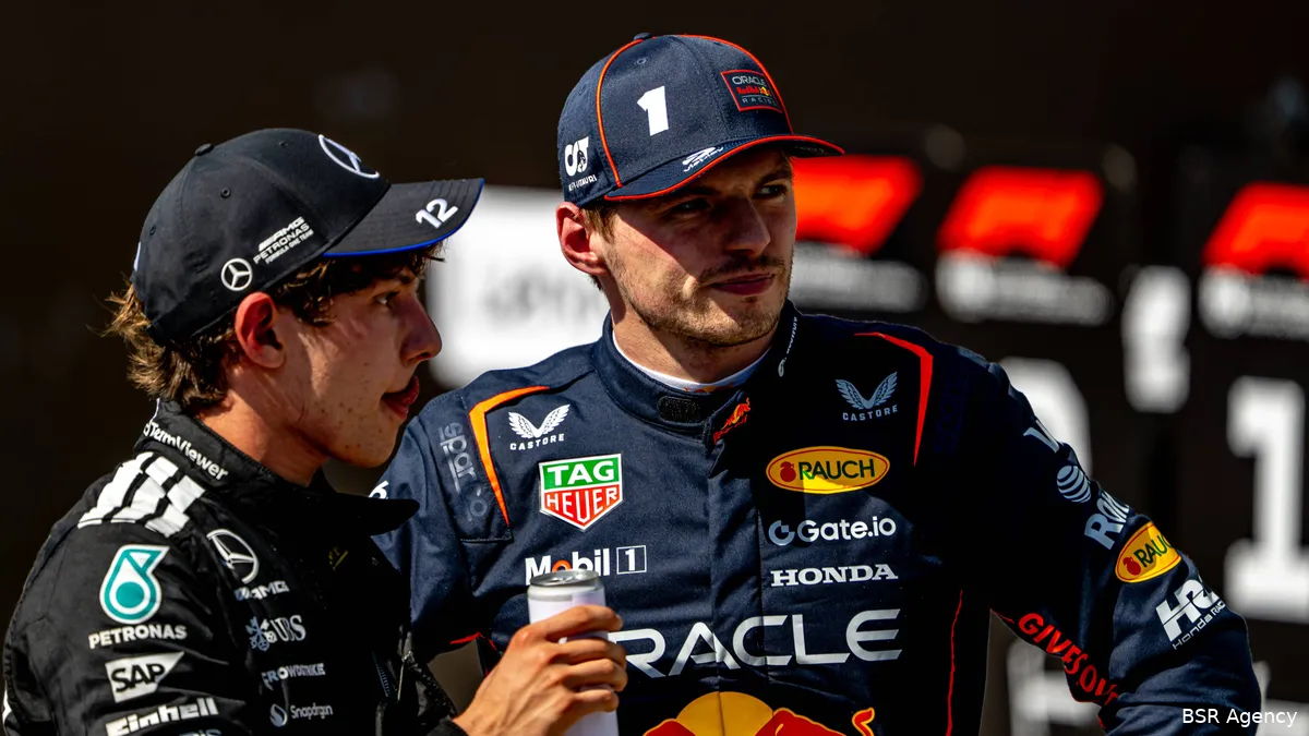 George Russell bevestigt interesse Mercedes in Max Verstappen | GP33