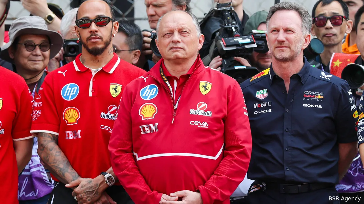 Christian Horner kan zorgen voor vervroegd vertrek Lewis Hamilton bij Ferrari | GP33