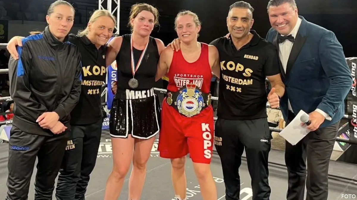 Kris-Anne Mulder wint NK Boksen: KOPS Gym viert succes | Vechtsport info