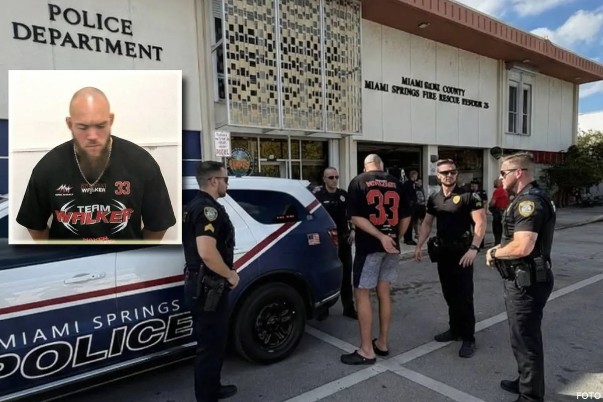 UFC-zwaargewicht Valter Walker gearresteerd vlak voor gevecht - beelden ...