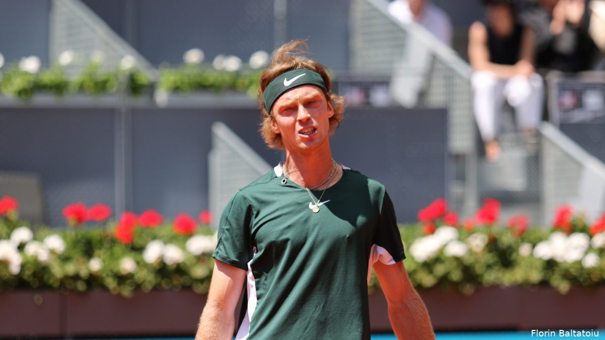 "If you want to win, shut up" - Rublev on his struggle with his temper