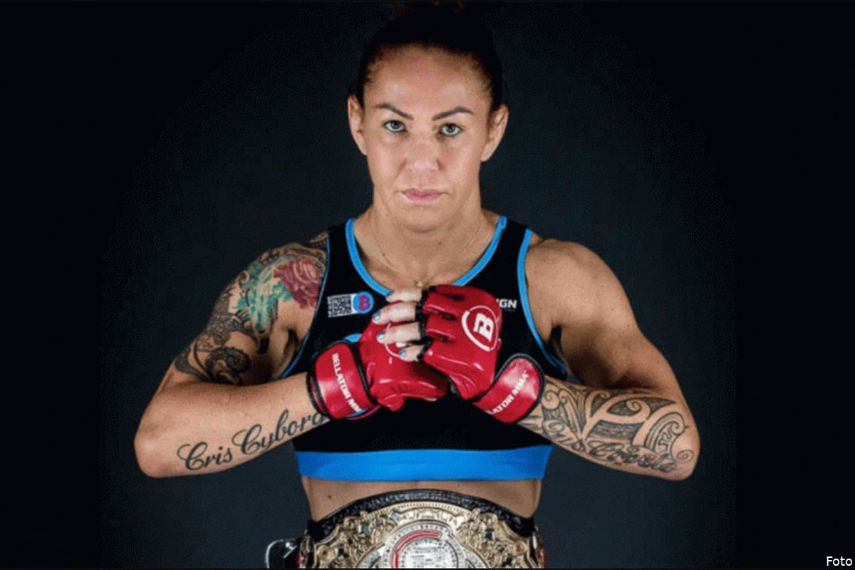 Vechtlegende Cris Cyborg tekent exclusieve deal met Bellator MMA