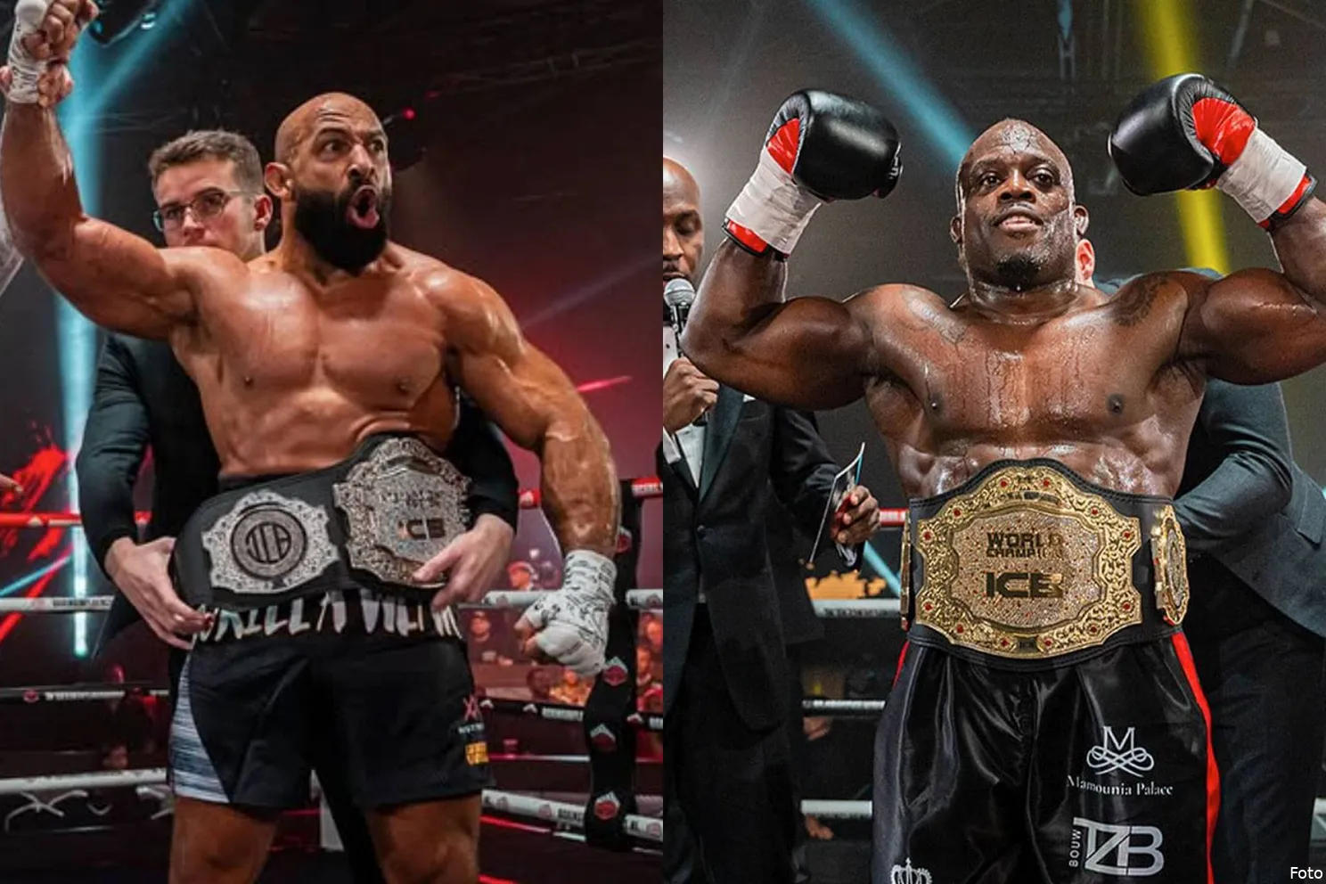 Keiharde klappen: Melvin Manhoef vecht tegen Judo-ster in de boksring ...