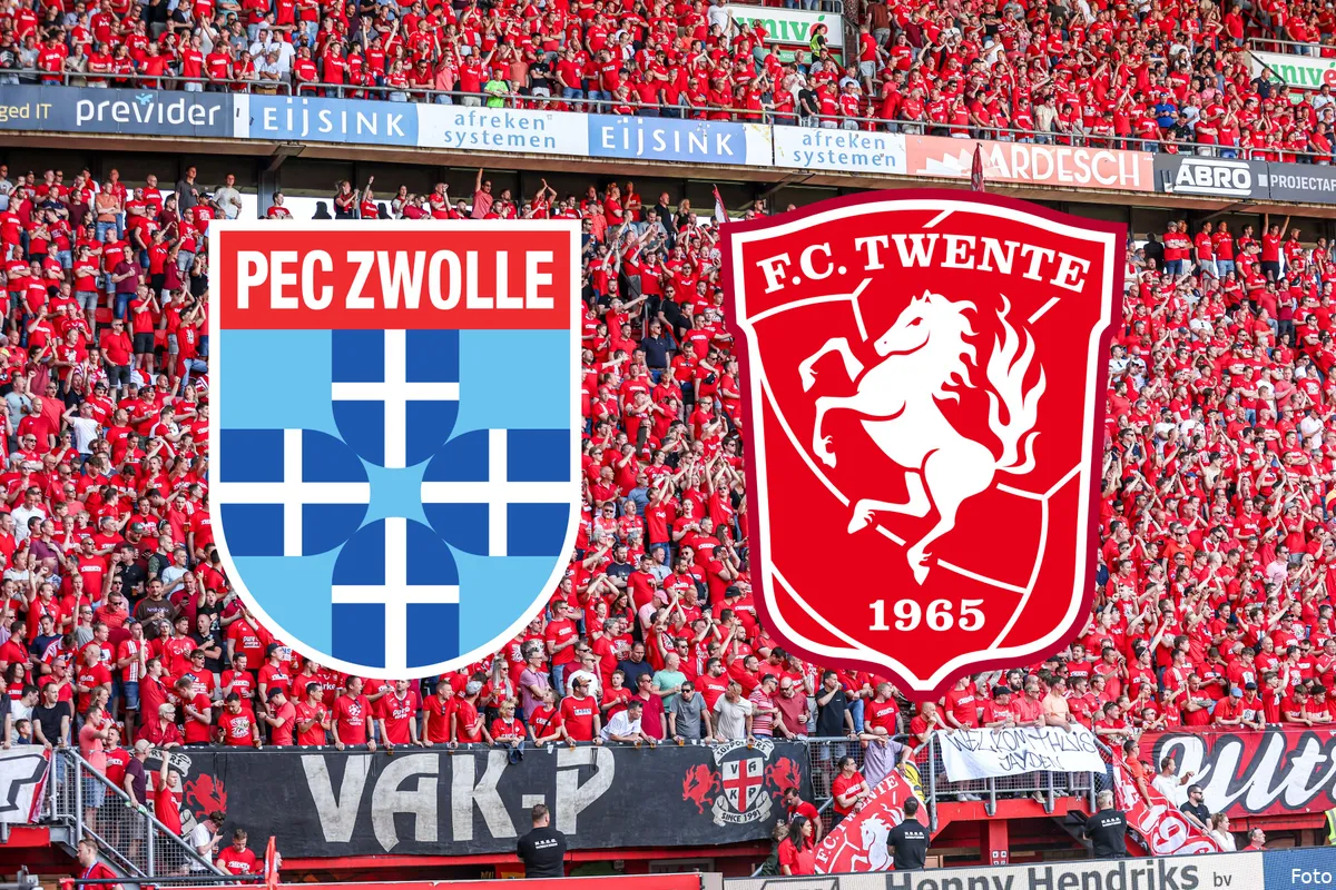 Zo bekijk je zondag (op tv) de wedstrijd PEC Zwolle - FC Twente ...