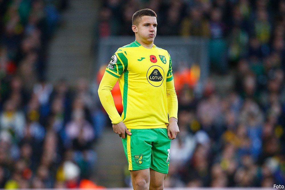 Foto: Tzolis traint met Norwich City in Amerika