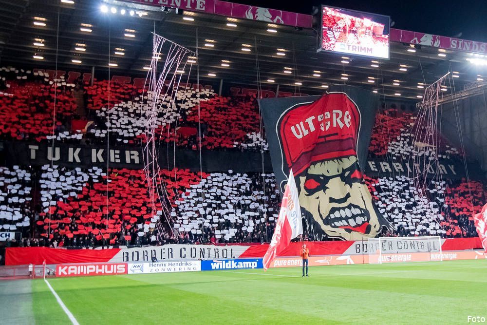 Nagenieten: Ultras Vak P pakt wederom uit met fraaie sfeeractie
