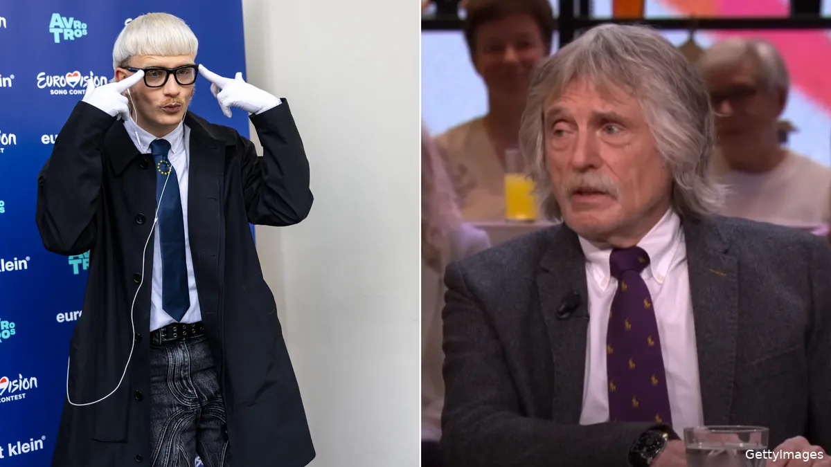 René van der Gijp en Johan Derksen halen keihard uit naar Joost Klein ...