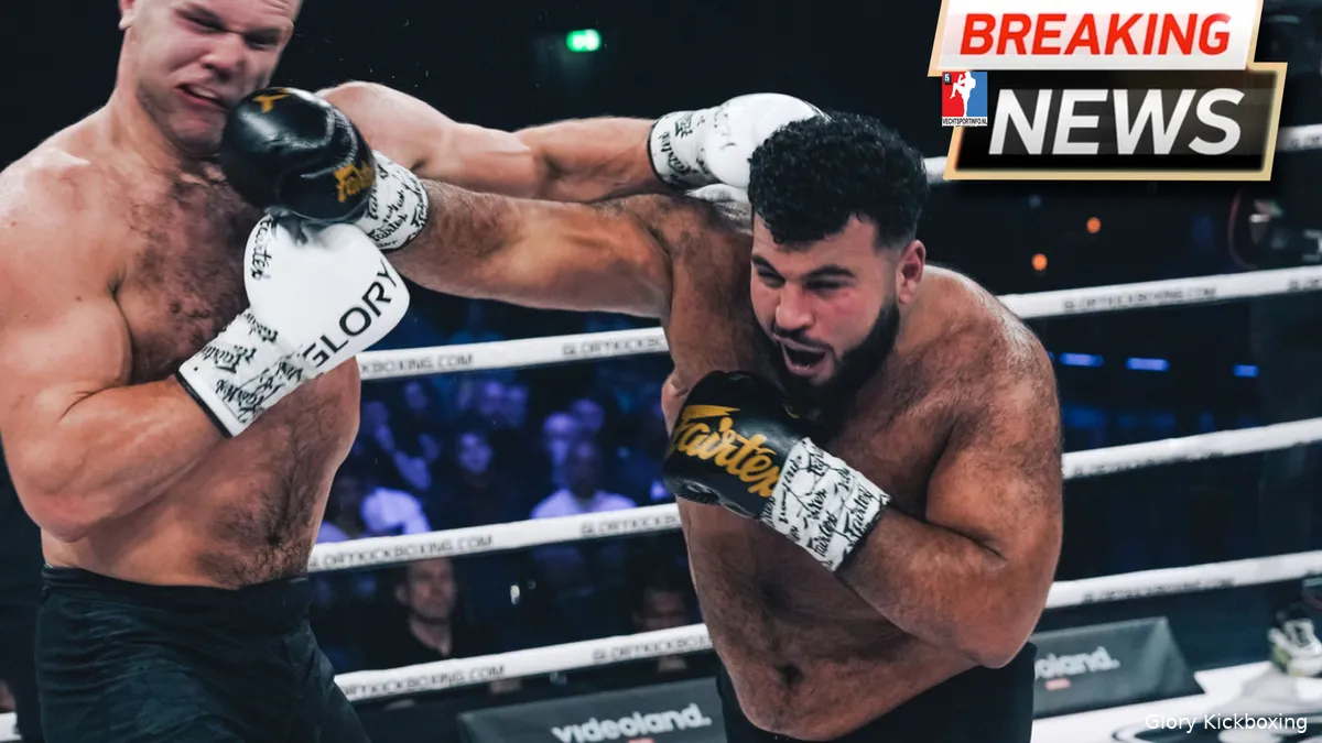 Nabil 'The Tank' Khachab op 11 maart weer in actie bij Glory 84 ...