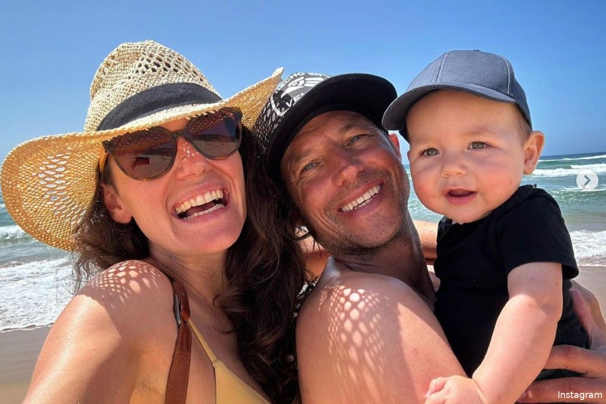 Mathias Coppens verovert harten met foto’s van zoontje Gust, dat net 1 ...