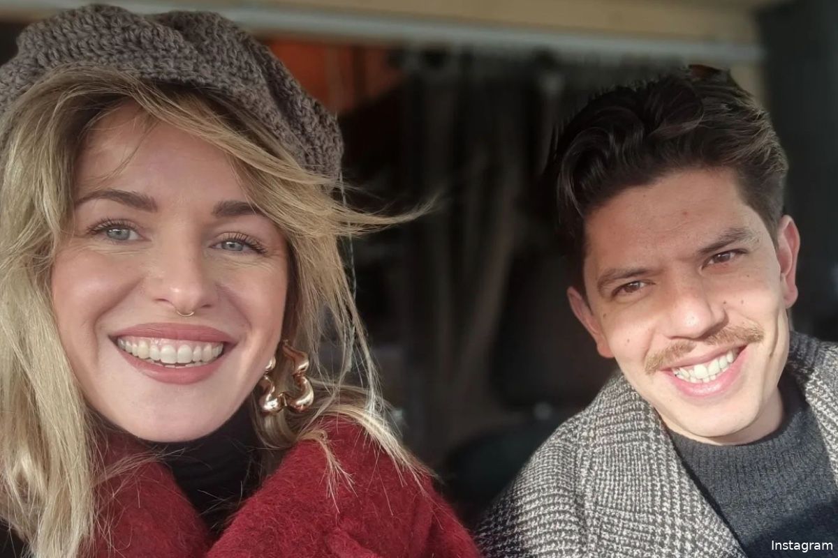 3 weken na geboorte van zoontje: Josje Huisman en haar partner Leon ...