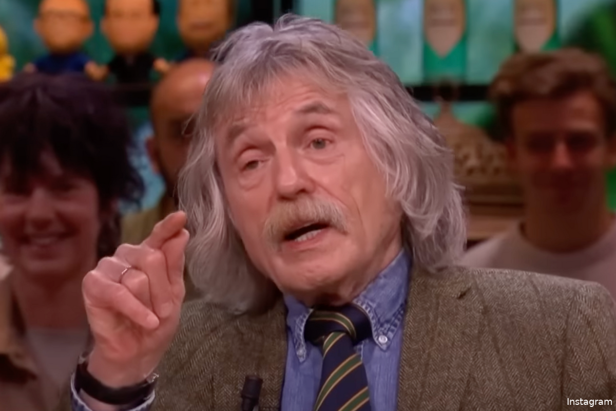 Filmpje razende Johan Derksen gaat viral op sociale media
