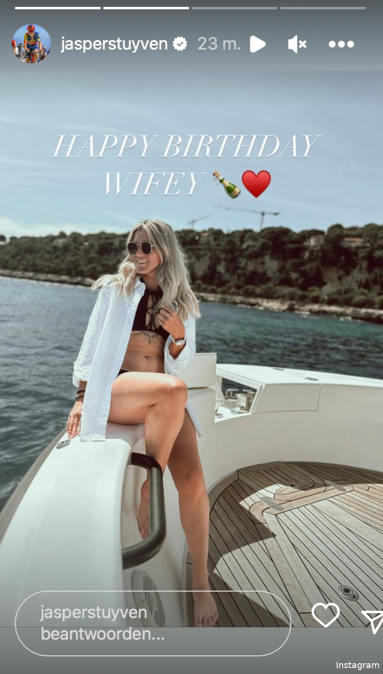 Jasper Stuyven deelt wondermooie beelden van vrouw Elke: “Wauw!”