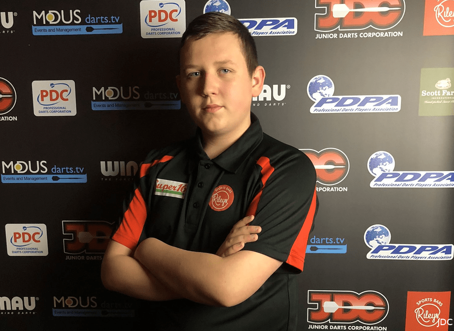 15-year-old Nathan Care hits nine-dart finish on JDC Tour | Dartsnews.com