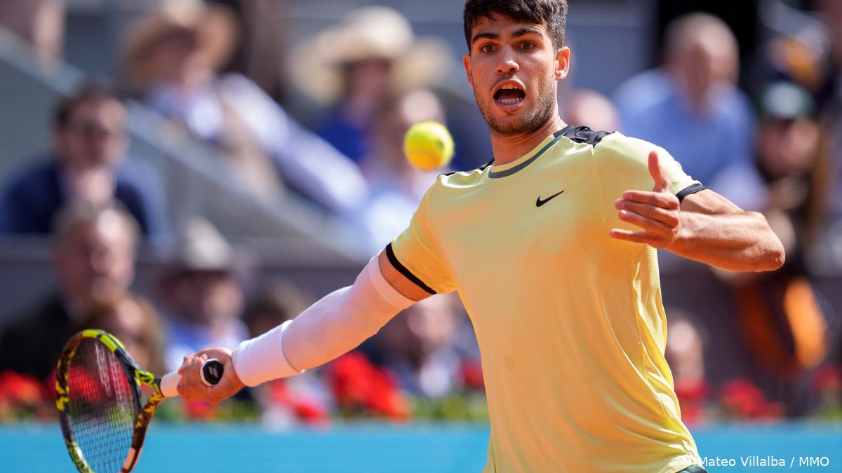 WATCH: Alcaraz Trains For First Time With Racket Since Madrid Defeat