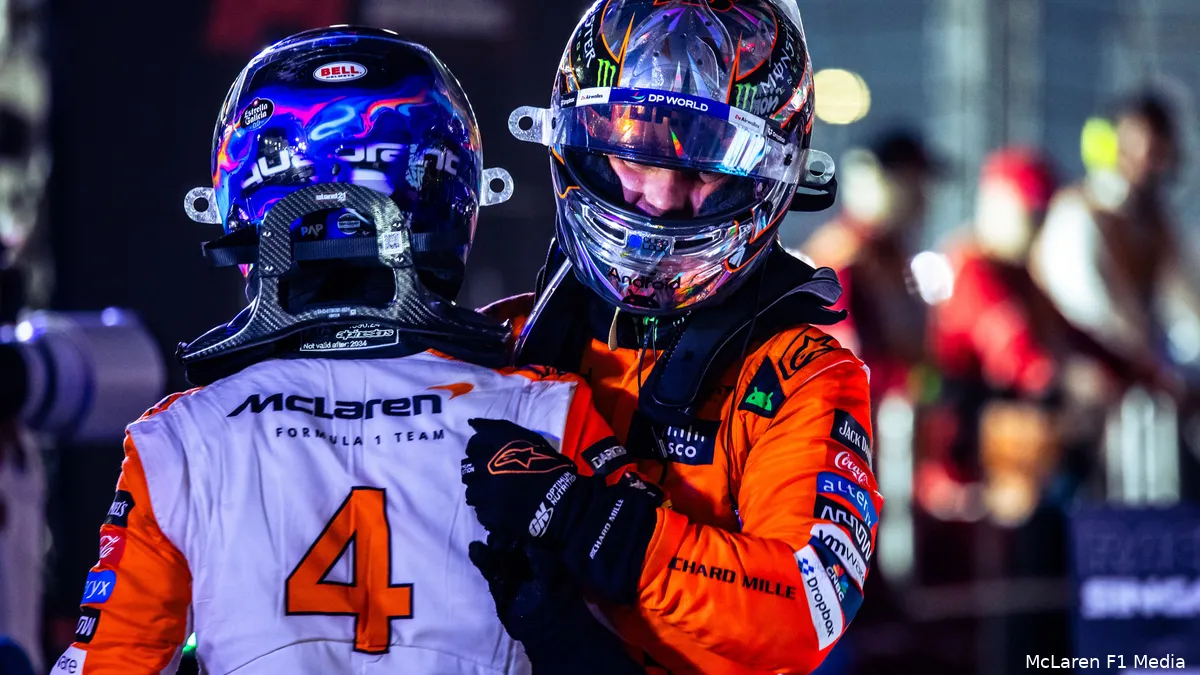 Van der Garde stipt verschil tussen Piastri en Norris aan: 'Heeft Verstappen ook al die jaren ...