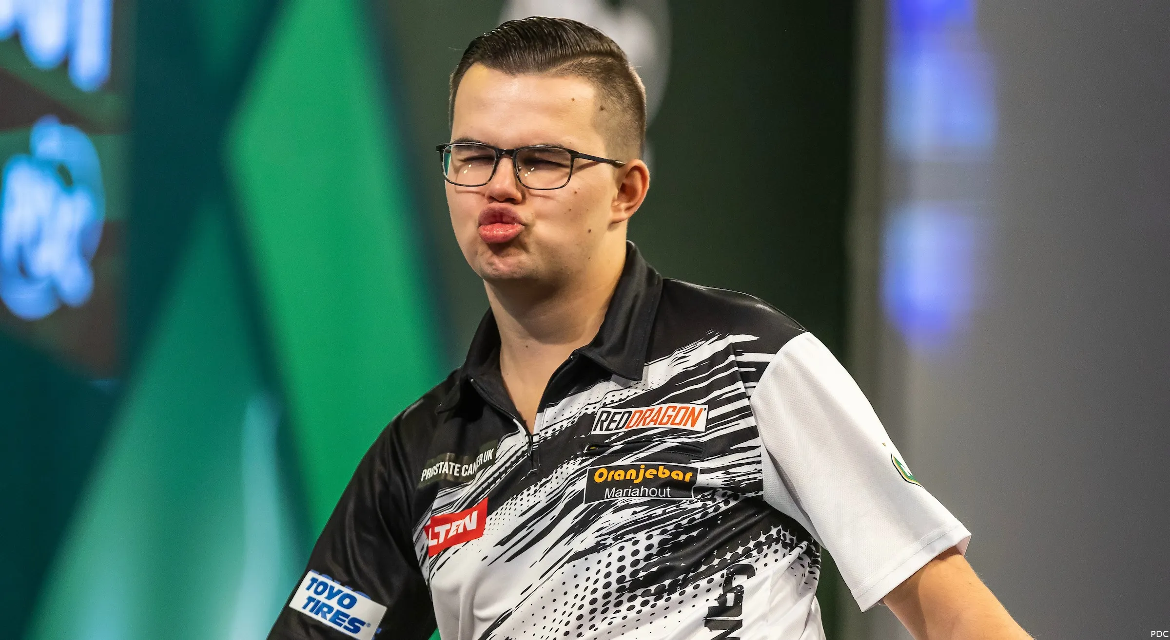 Endurance of Gian van Veen is severely tested: 26 matches in a day and ...