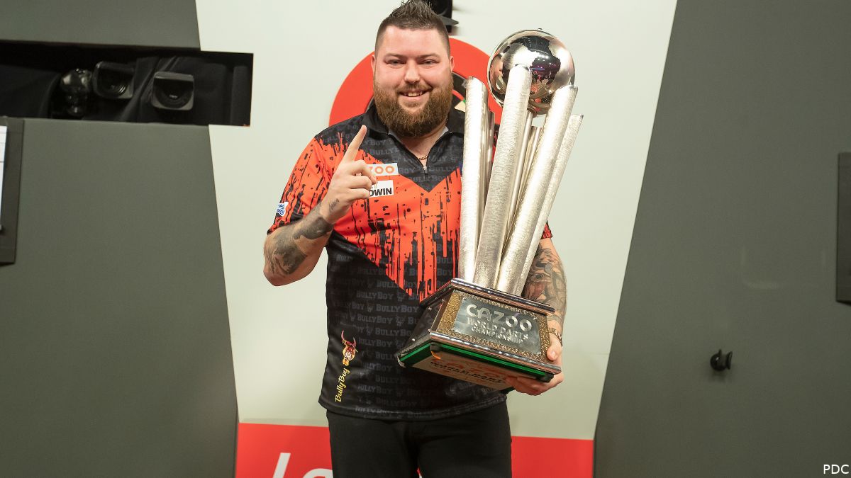 Weltmeister Michael Smith wird in seiner Heimatstadt mit einer ...