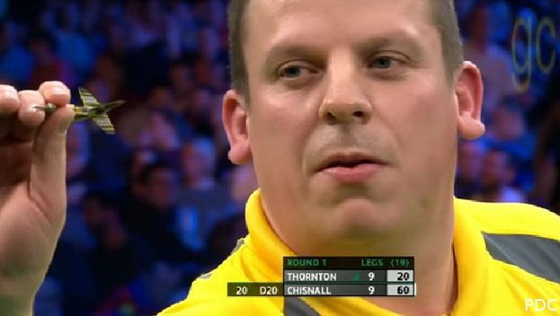 THROWBACK VIDEO: Chisnall defeats Thornton after insane Masters ...