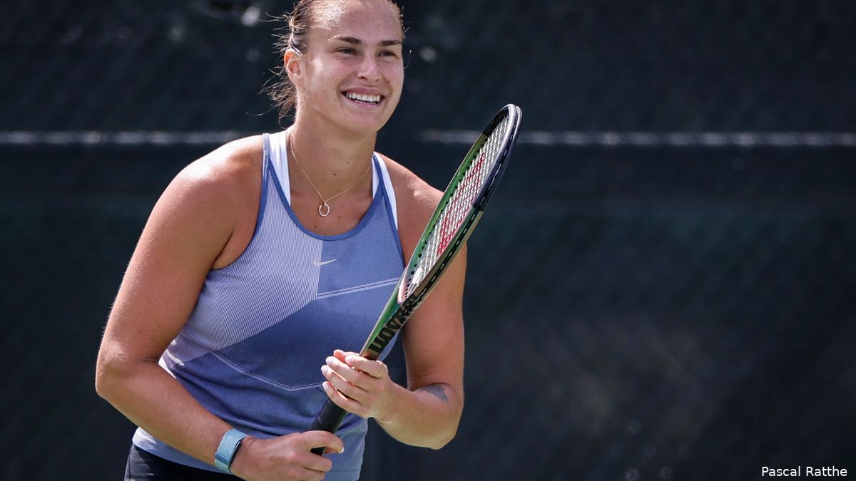Sabalenka Gifts Fan Racquet That She Infamously Destroyed Behind the Scenes