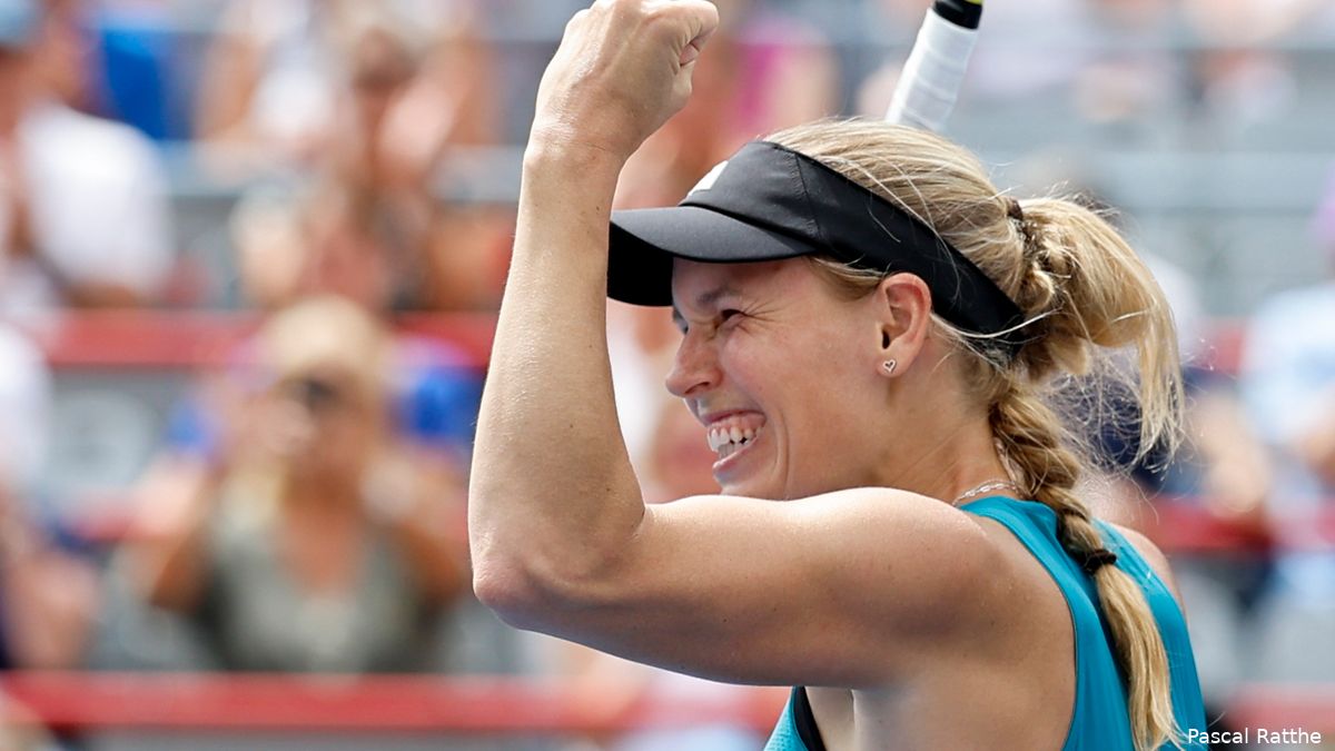 Wozniacki Overcomes Fall, Delay, And Svitolina To End Four-Match Losing ...