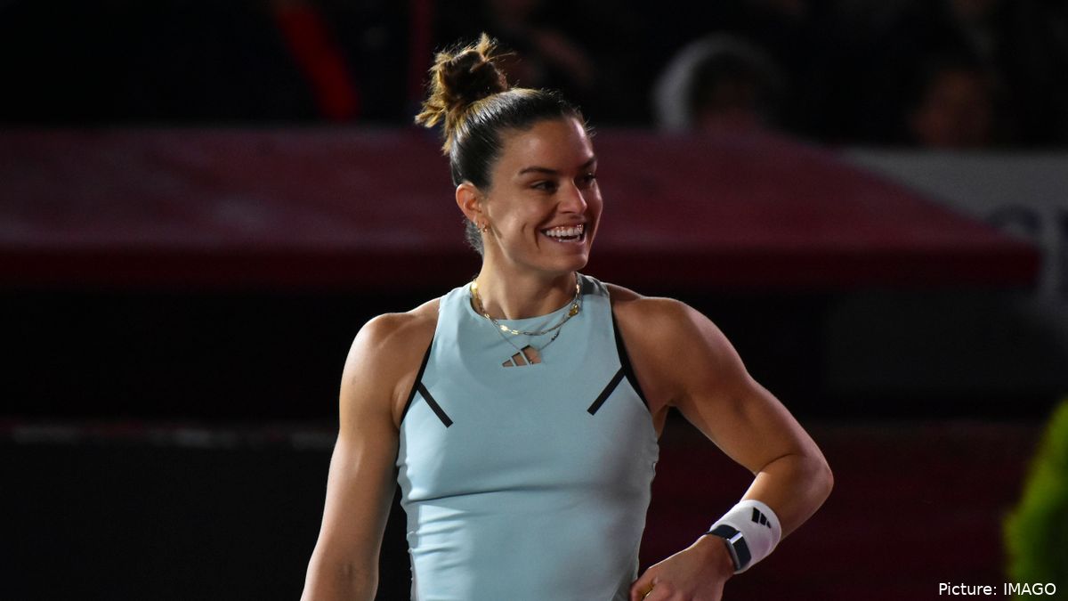 Maria Sakkari despede-se do seu treinador de longa data, Tom Hill, ao ...