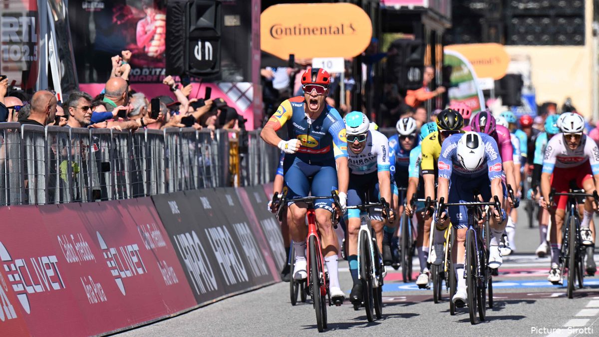 Jonathan Milan wins incredibly fast stage 4 sprint at Giro d'Italia as ...