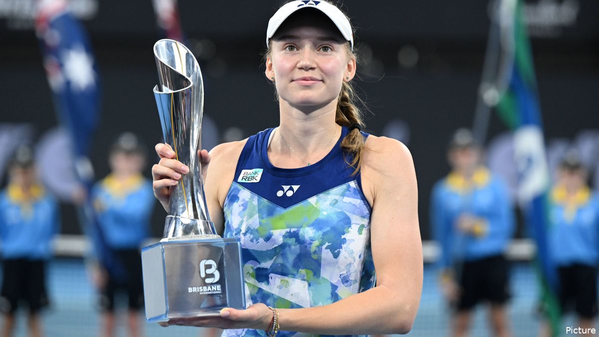 Elena Rybakina está agora a um título da coleção completa de títulos ...