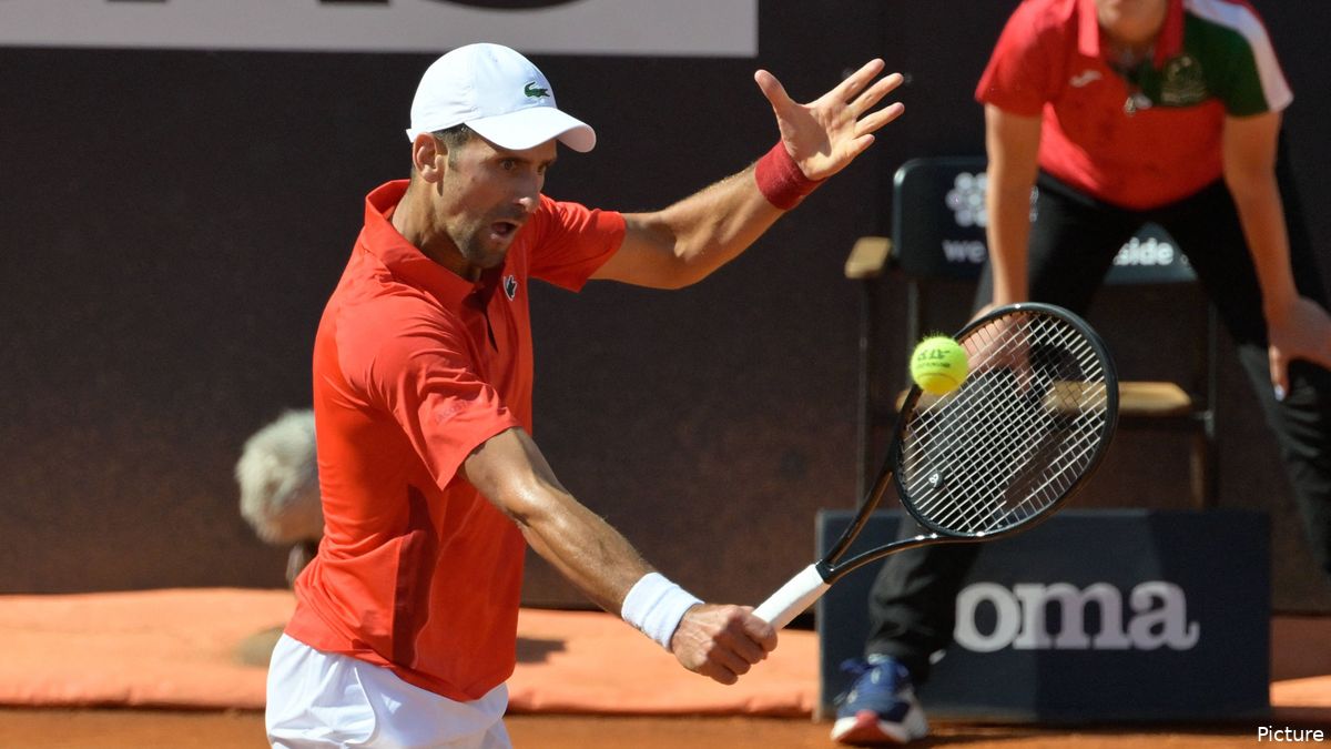 Nach seinem Sieg gegen Griekspoor steht Novak Djokovic im Halbfinale der Geneva Open ...