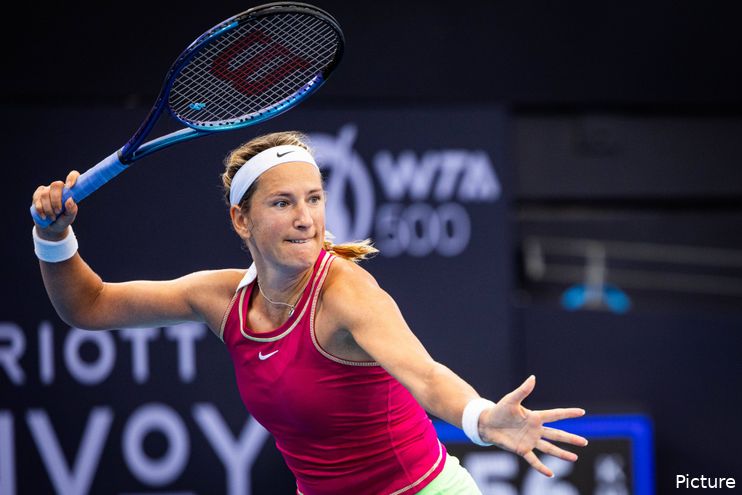 Victoria Azarenka tiene a su hijo Leo como ayudante del preparador ...
