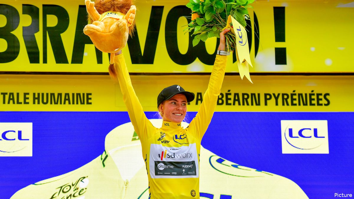 Demi Vollering takes surprise win at Tour de France Femmes: "It is very ...