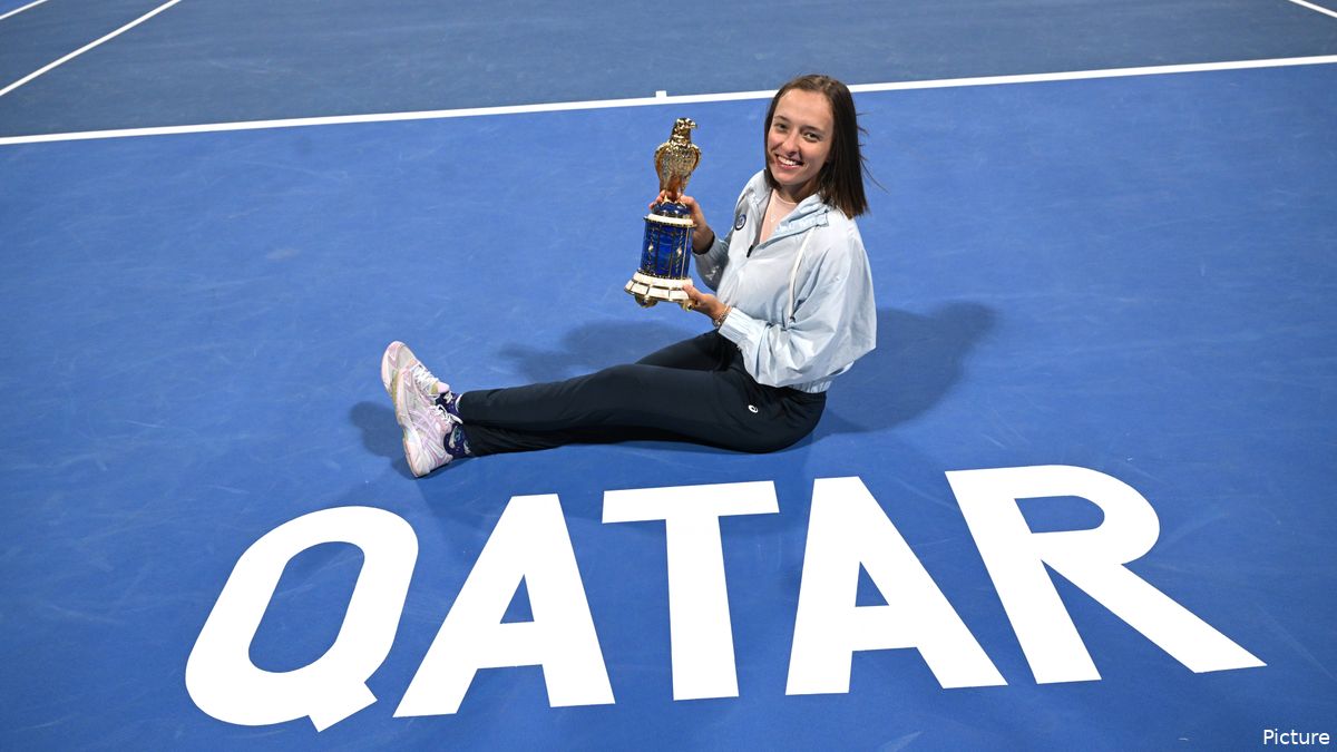 No off-season in tennis? Iga Swiatek proves that, back in training ...