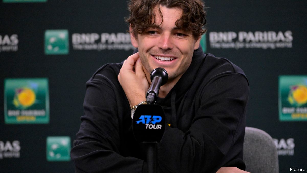 Fritz' Freundin Morgan Riddle genießt das Drama, als der Amerikaner ...