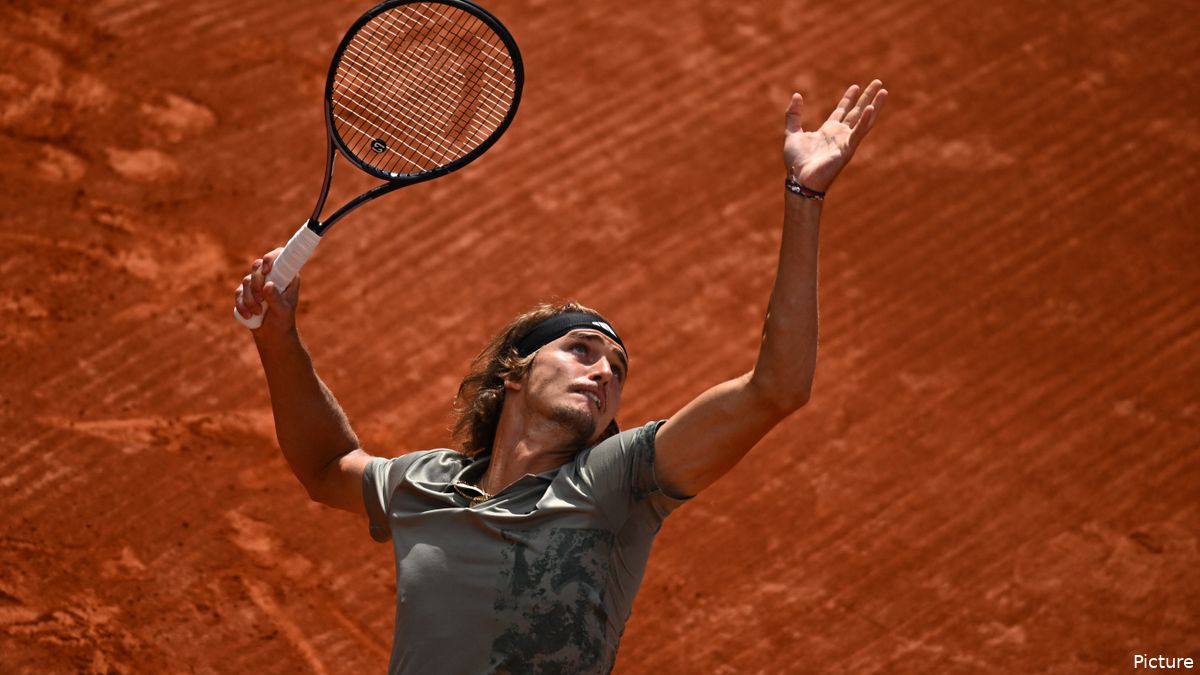 Zverev vuelve a una final por primera vez tras la horrible lesión que sufrió en Roland Garros ...