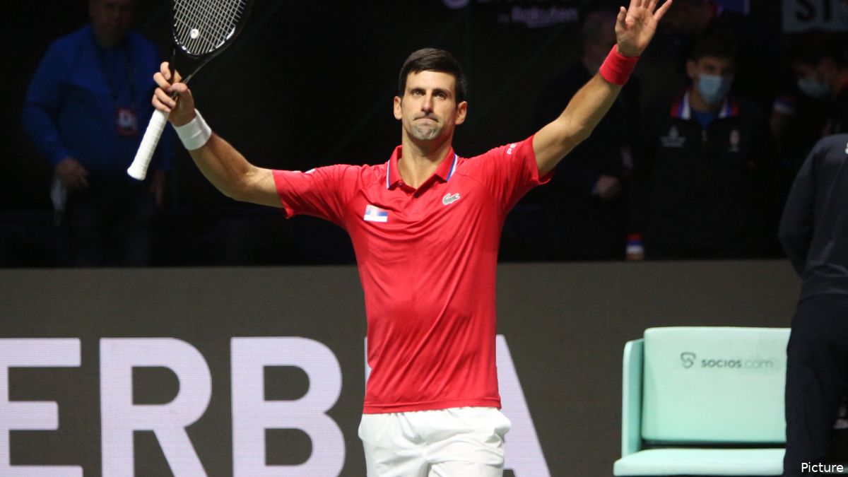 ANTEVISÃO| Finais da Taça Davis: Novak DJOKOVIC, Alex DE MINAUR e ...