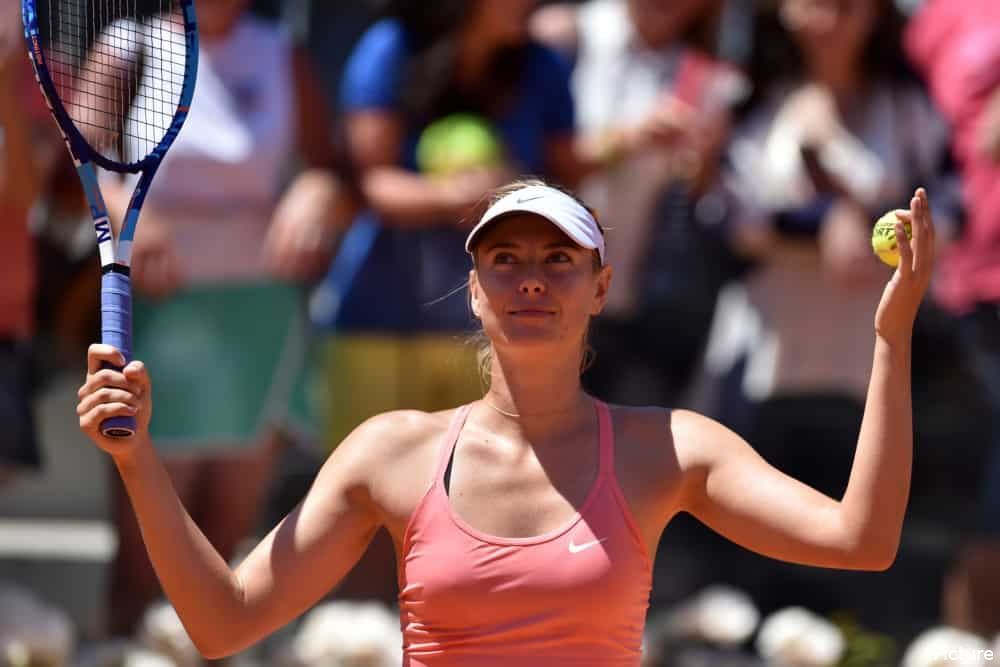 Agente de Maria Sharapova ficou contente pela jogadora não ter entrado ...