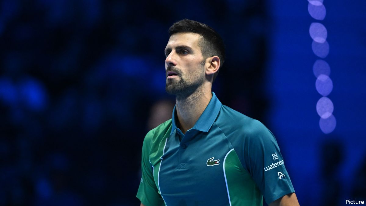 (VÍDEO) El polémico momento de Novak Djokovic con el juez de silla en su derrota ante Luca Nardi ...